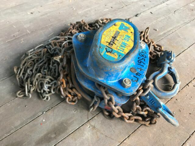 1 ton Chain Block and Tackle Hoist - RIG MATE 1 Tonne for sale online ...