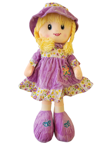 24 Inch Plush Purple Doll, Plush Doll, Baby Doll, Toddler Toys, Plushie ...