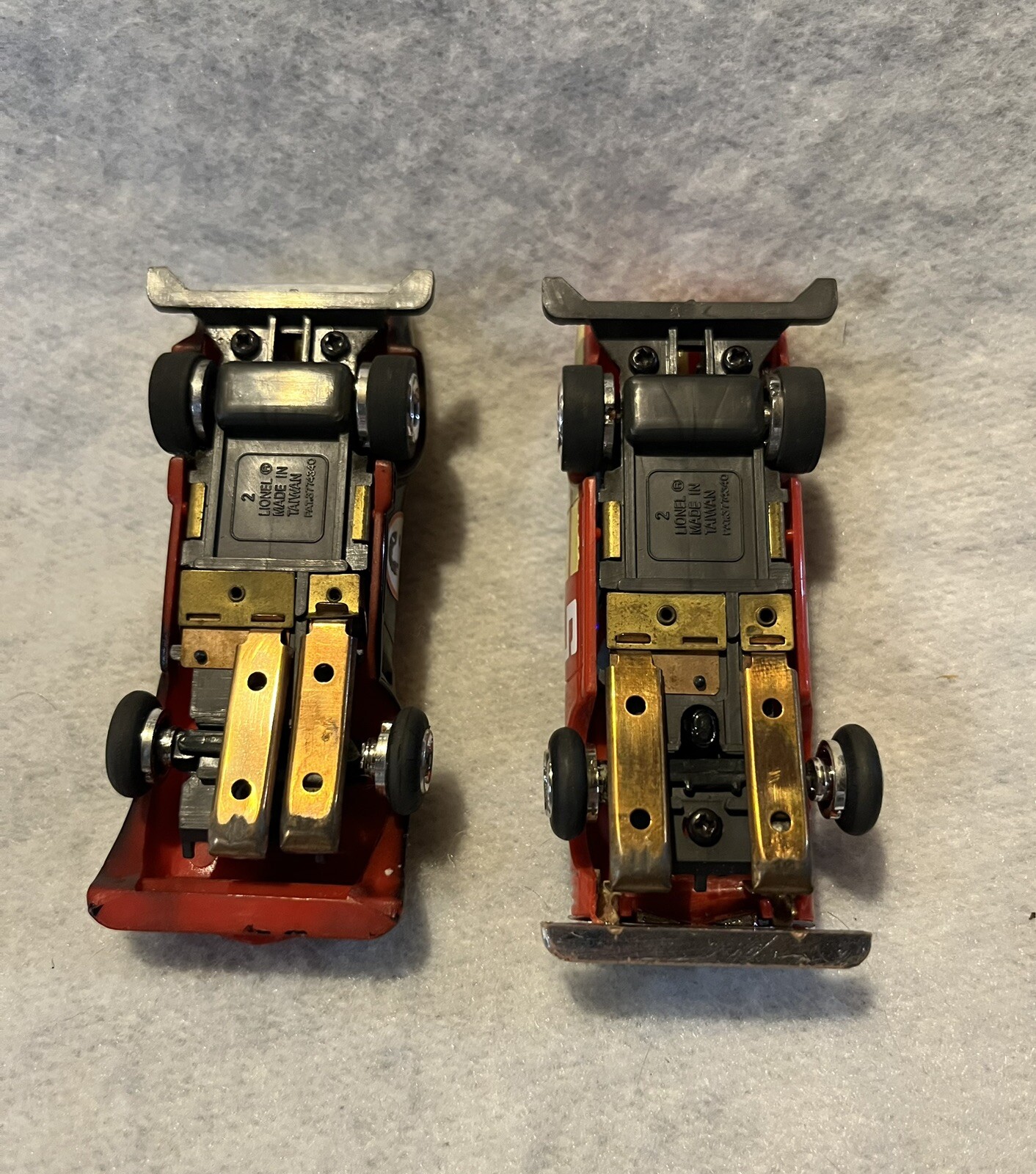 70s Lionel HO Slot Car Race Track Set POWER PASSER With Box 2 Red Cars ...