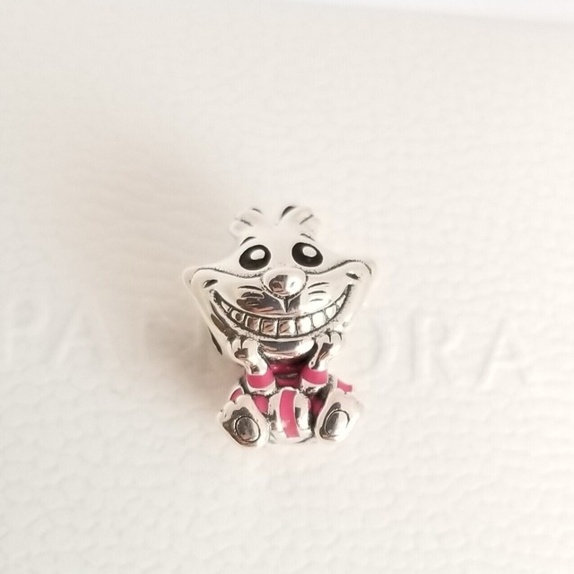 Genuine PANDORA Disney Alice in Wonderland Cheshire Cat Charm S925 Ale ...