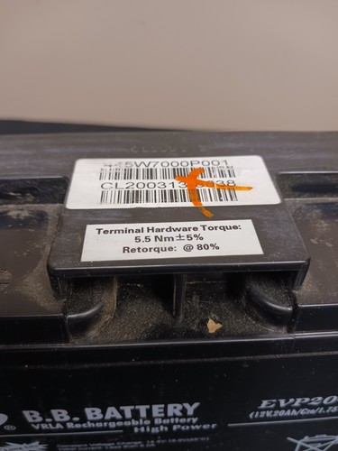 BB BATTERY EVP20-12P 12V 20Ah | eBay