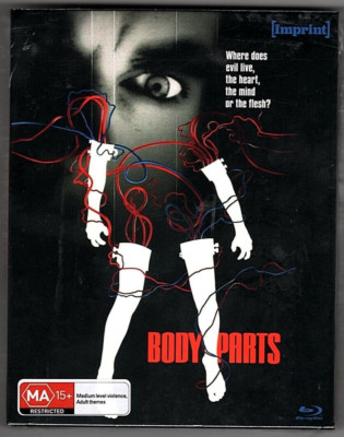 Body Parts (Blu-ray, 1991, Imprint #89) Jeff Fahey, Kim Delaney, Brad ...