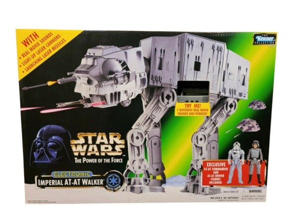 Kenner AT-AT Walker Commander­ and Driver Action Figure - 69733 ...