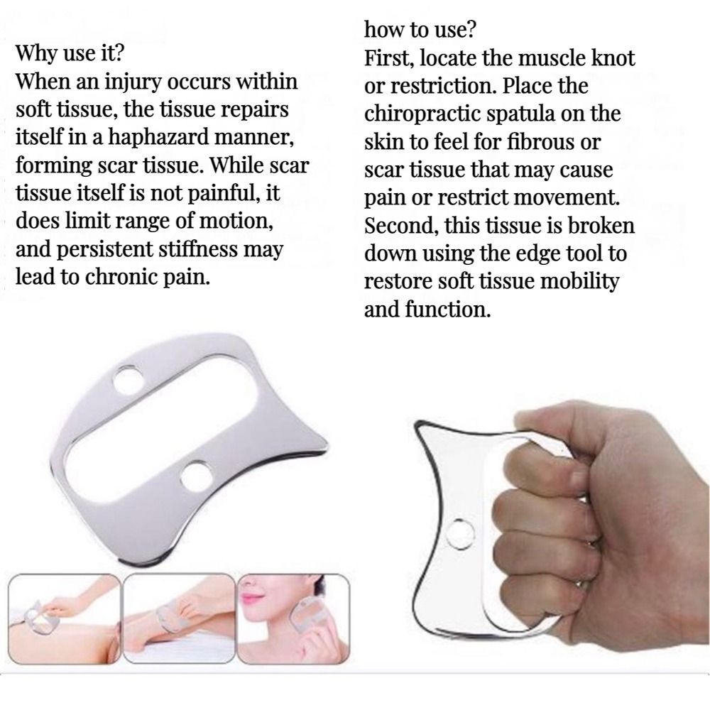 Muscle Graston Massage Tool Fascia Physiotherapy Soft Tissue Therapy ...