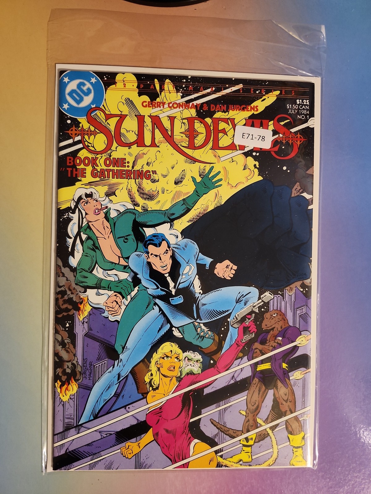 SUN DEVILS #1 HIGH GRADE DC COMIC BOOK E71-78 | eBay