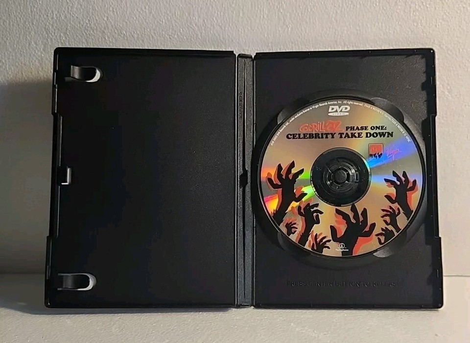 Gorillaz - Phase One: Celebrity Take Down (DVD, 2002) Virgin USA ...