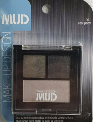 MUD - Make-Up Design Tri-Shade Eyeshadow - 001 COOL PARTY - Free ...