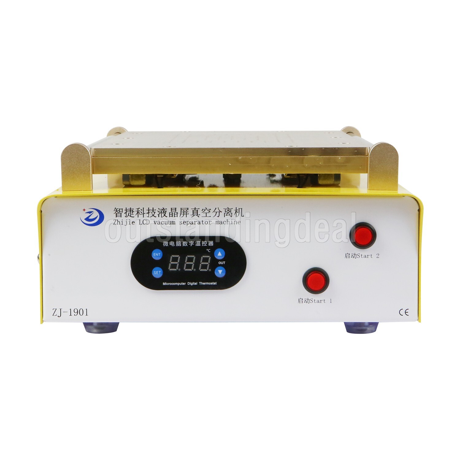 ZJ-1901 Vacuum LCD Separator Machine For Cellphones Tablet Computer 12 ...