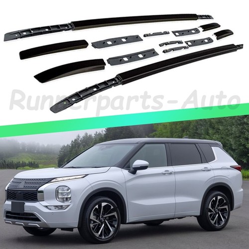 Roof Side Rail Rack Cross Bar Crossbars Cargo Fit Mitsubishi Outlander ...