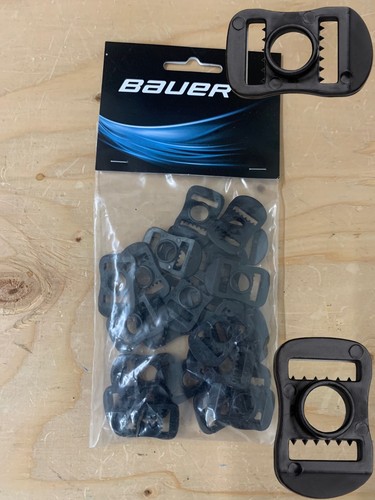 Bauer Hockey Helmet Plastic Buckle 24-Pack | Chin Strap Chinstrap Clip ...