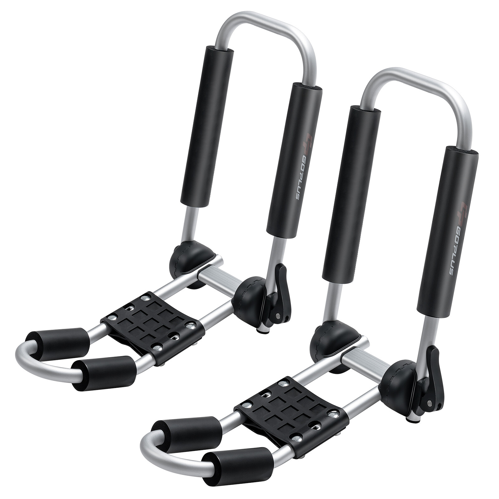 Goplus Folding Universal Kayak Rack J-Bar Kayak Roof Rack for Canoe ...