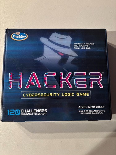 Thinkfun HACKER Cybersecurity Logic Game Solo Puzzle Mensa (10+ years ...