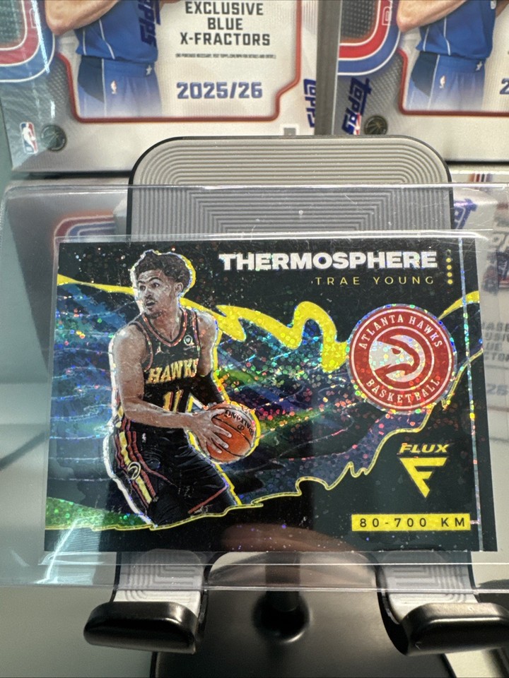 20-21 Panini Flux Atmosphere Thermosphere Case Hit SP Trae Young | eBay