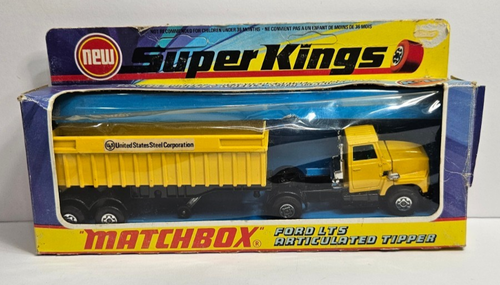 Matchbox K-18 Super Kings Ford LTS Articulated Tipper 1976 United ...