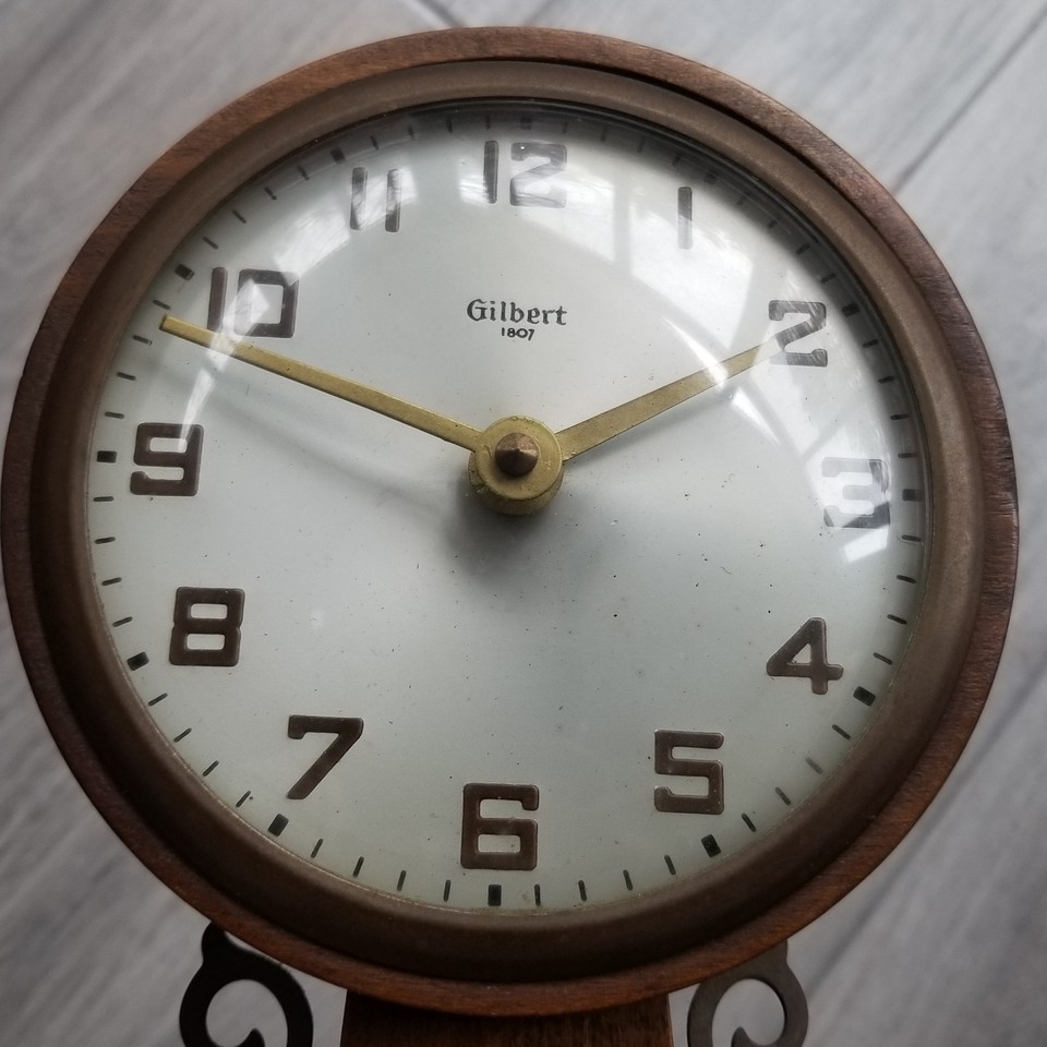 Gilbert 1807 Banjo Wall Clock Eagle Finial Converted To Quartz Parts Or ...