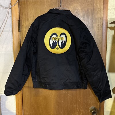 Moon Equipment Hot Rod Jacket Dickie Style Black 13” Patch med large Xl ...