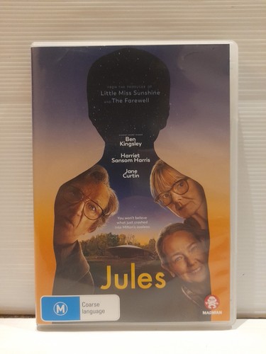 Jules (DVD, 2023) Region 4 Ben Kingsley Sci Fi OOP RARE *FREE POSTAGE ...