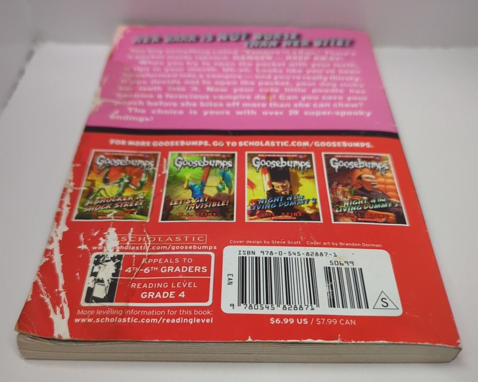 Please Don't Feed The Vampire! Goosebumps Book R.L. Stine Paperback | eBay