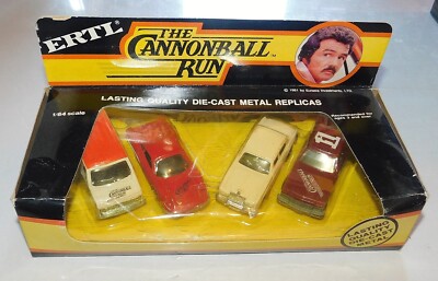 ERTL THE CANNONBALL RUN QUALITY DIE-CAST METAL CAR REPLICAS 1/64 SCALE ...