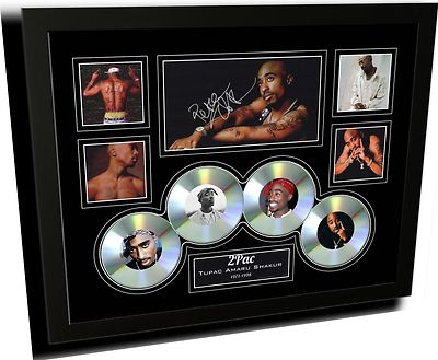 TUPAC CDS SIGNED LIMITED EDITION FRAMED MEMORABILIA | eBay Australia
