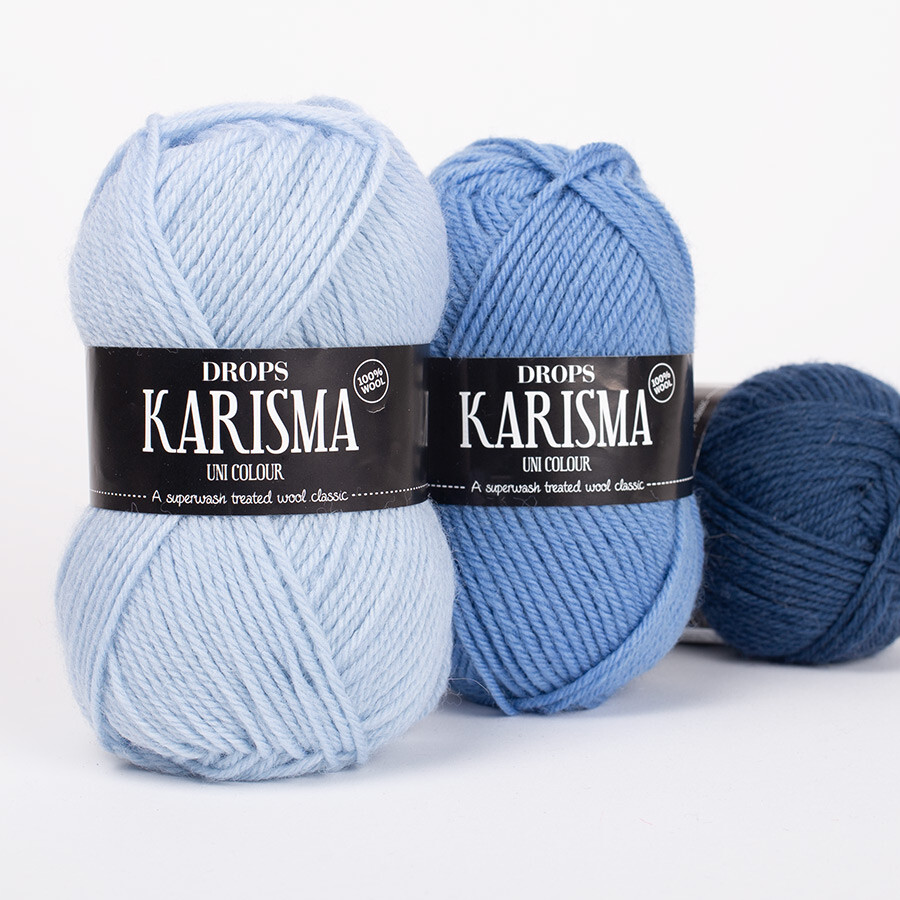 Superwash wool Drops KARISMA DK weight yarn / 40+ COLORS / FAST ...