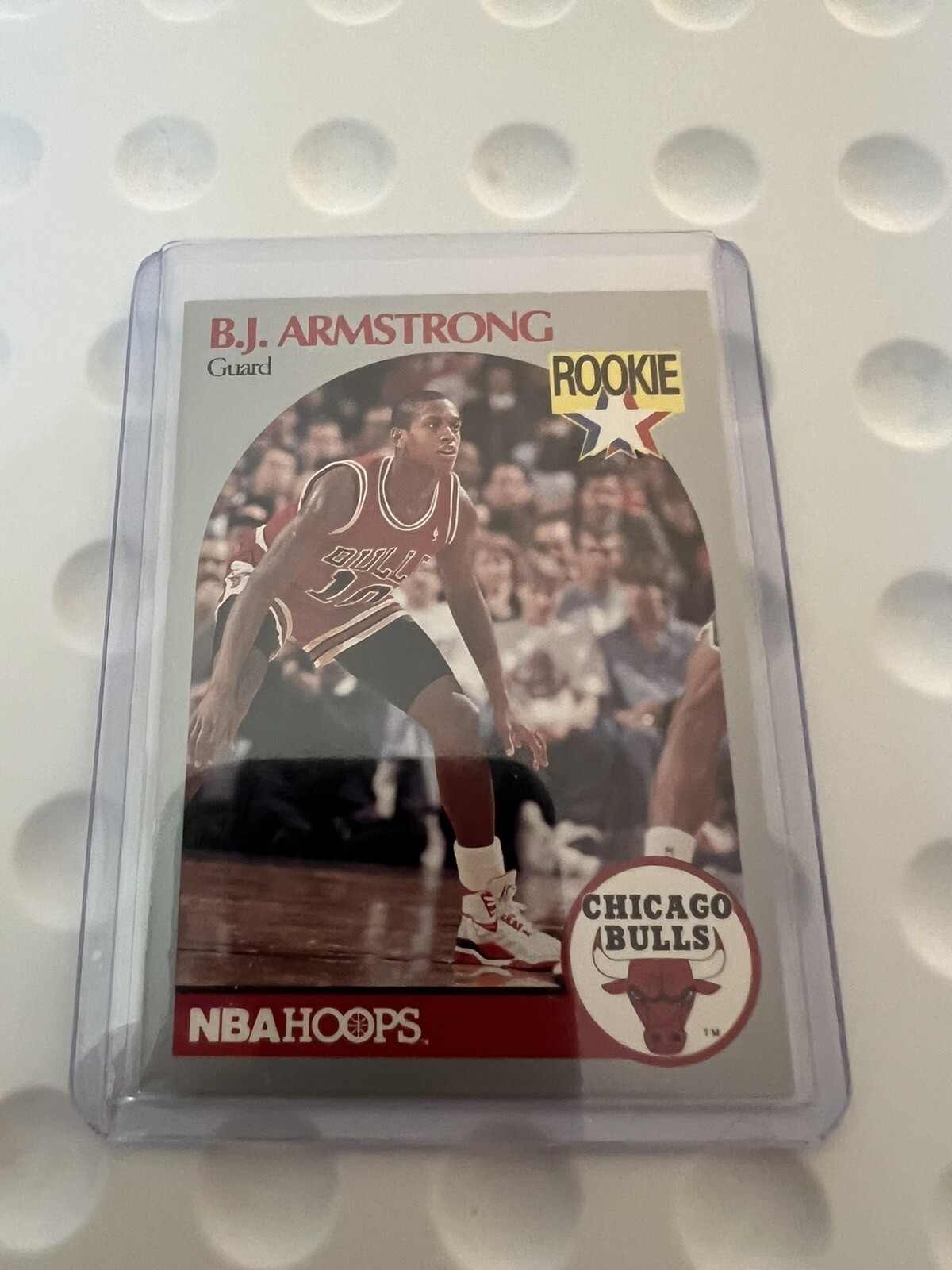 1990 NBA Hoops #60 B.J. Armstrong Rookie Card | eBay Australia