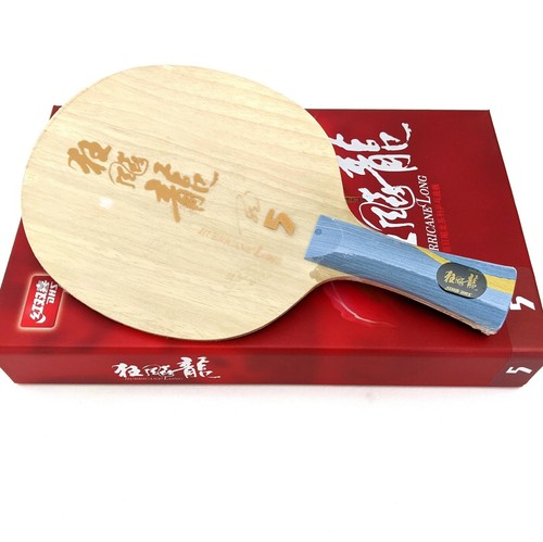 DHS Hurricane Long 5 Table Tennis Blade Ping Pong Racket Ma Long ...
