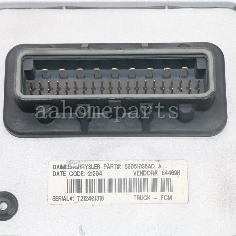 2002-2005 Dodge Ram 1500 2500 OEM Front Control Module 56051036AD ...