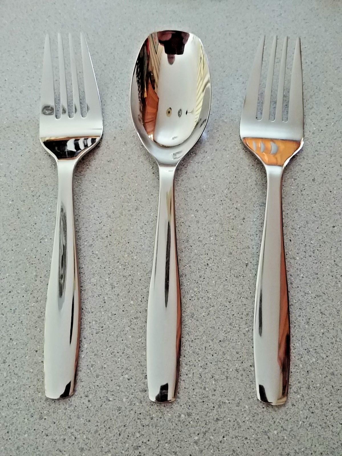 Gourmet Settings GS Stainless Flatware Silverware CRUISE 3 Piece ...