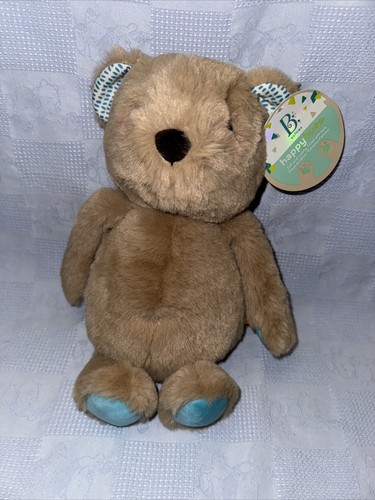 B Softies Cara Mellow Happy Hues Soft Plush Blue Paws Battat Stuffed ...