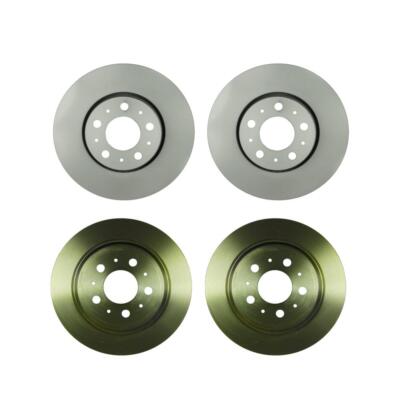 Bosch QuietCast Front 286mm & Rear 288mm Disc Brake Rotors Kit For ...