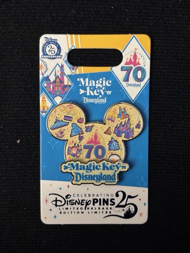 IN HAND Disneyland Magic Key Mickey lcon LR 70th Anniversary ...