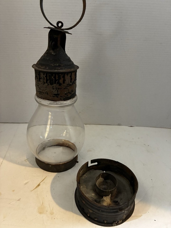Early Macbeth Pearlglass Candle Lantern | eBay