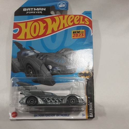 2023 Hot Wheels Batman Forever Batmobile Grey Batman Series #2/5 Mattel ...