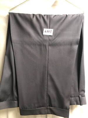 Men's Signorelli Dark Gray Dress Pants Size W-54 L-28 | eBay