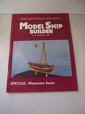 MODEL SHIP BUILDER - Ships & Boats Magazine - 1989 May/Jun | eBay