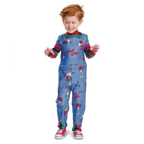 Child's Play Chucky Overalls Toddler Spooky Halloween Costume | eBay