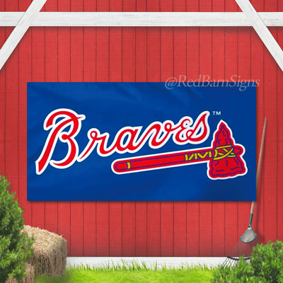 ATLANTA BRAVES FLAG/BANNER **100% FULL COLOR BANNER/FLAG** | eBay