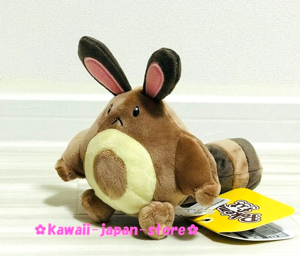 Pokemon Center Original Pokemon fit Plush Doll Sentret w/Official Tag 7 ...