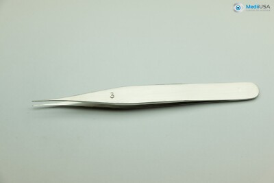 Jeweler's Forceps #3 Delicate Standard Straight Sharp Point | eBay