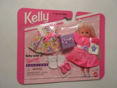 Kelly baby sister of Barbie flower party fashions | eBay