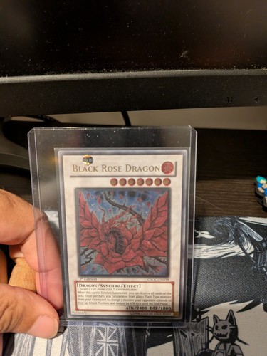 Yu-Gi-Oh! TCG Black Rose Dragon Crossroads of Chaos CSOC-EN039 1st ...