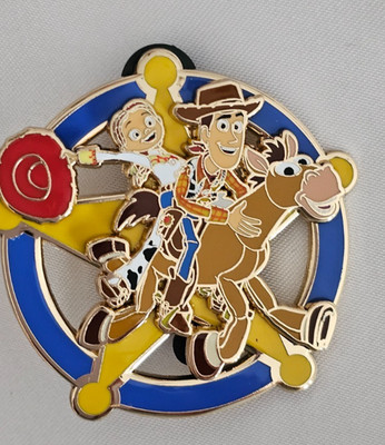 DISNEY PIN TOY STORY WOODY AND JESSE DOUBLE LAYERED 1 PIN AS SHOWN | eBay