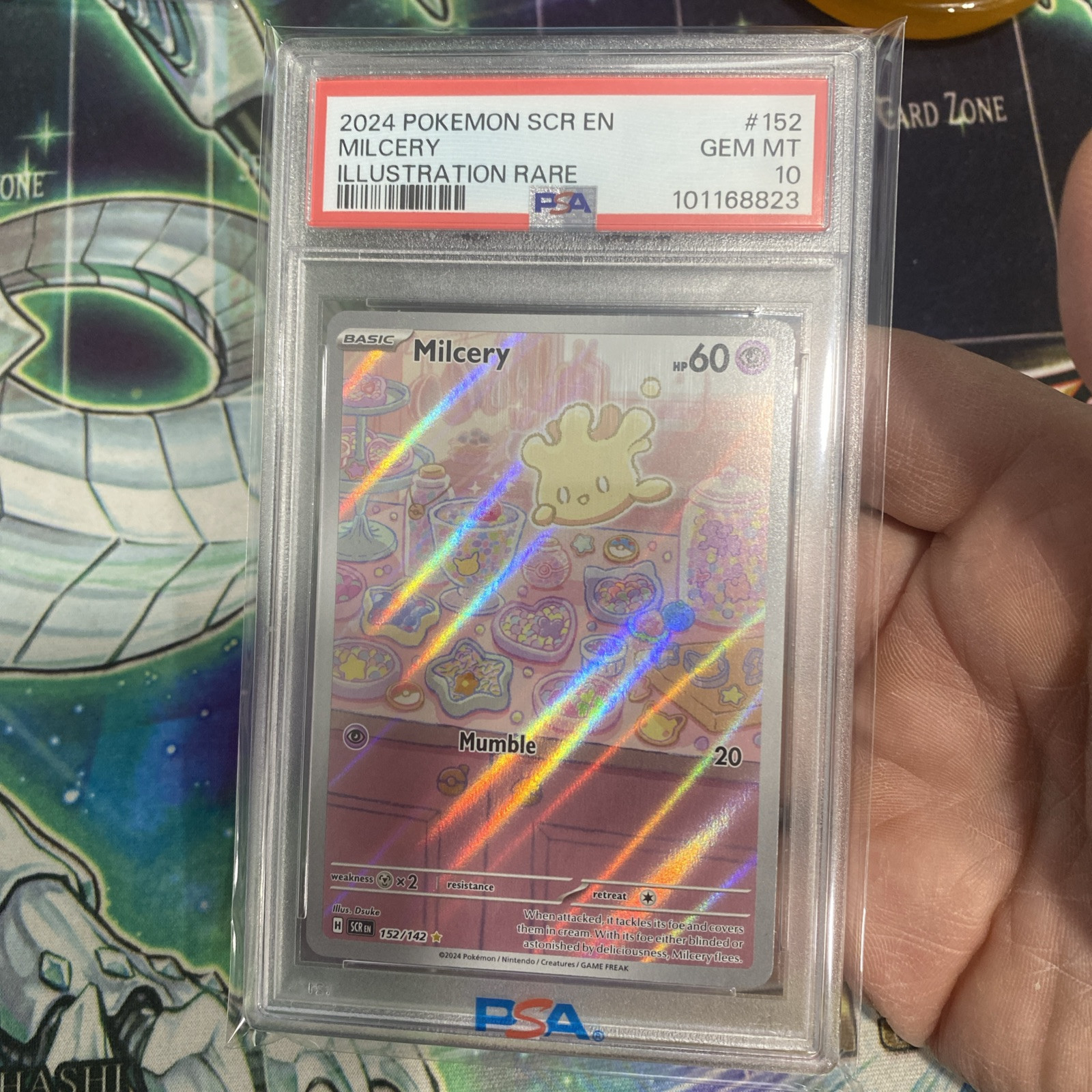 Milcery 2024 Scarlet & Violet: Stellar Crown #152/142 Illustration Rare ...