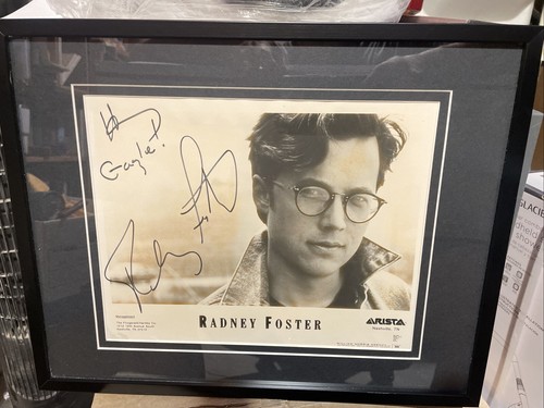 Radney Foster Autograph Photo 8x10 Musician Signed Artista Promo | eBay