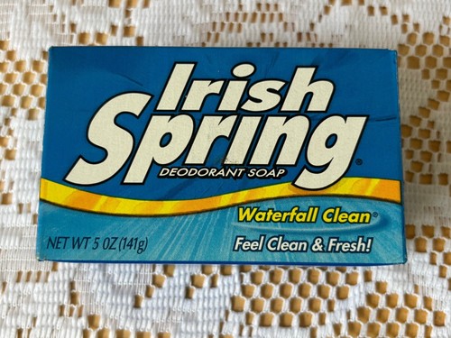 Vintage Irish Spring Waterfall Clean Soap 1 Single Bar New Old Stock | eBay