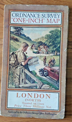 1900-Now - Ordnance Survey Map Of England