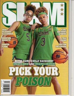 SLAM Magazine 254 - February March 2025 - Notre Dame Hannah Hidalgo ...