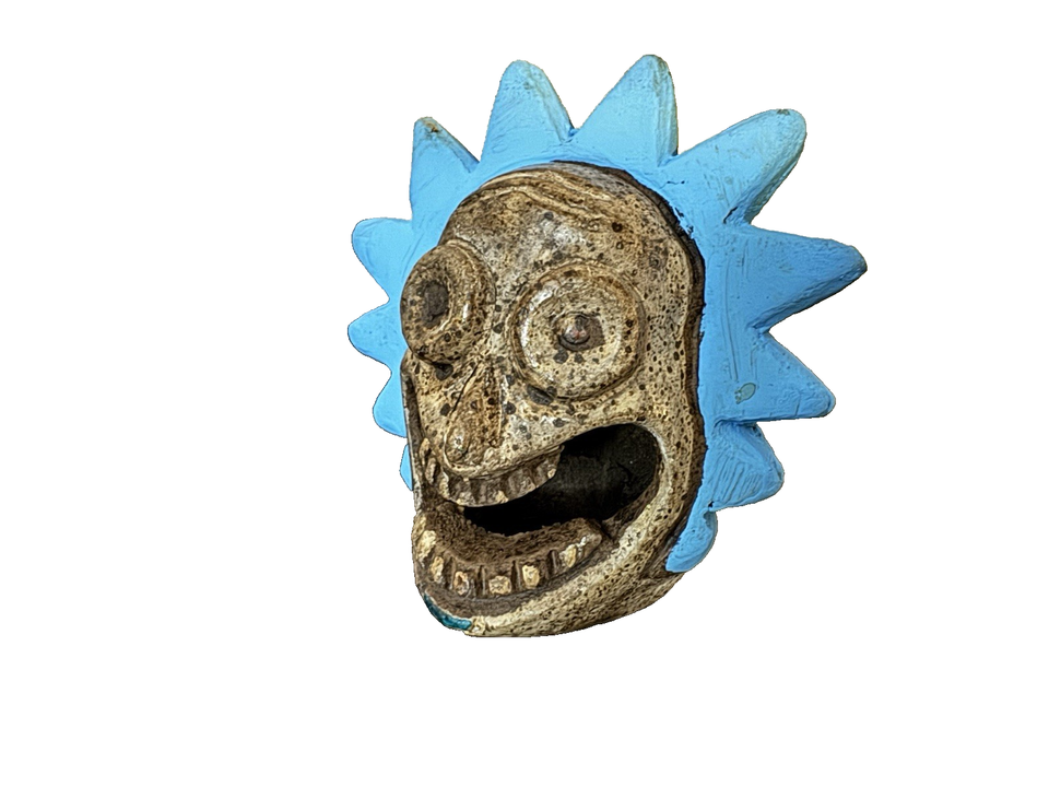 Rick Sanchez Death Whistle, Aztec Dead Whistle, Hand Crafted, Loud ...