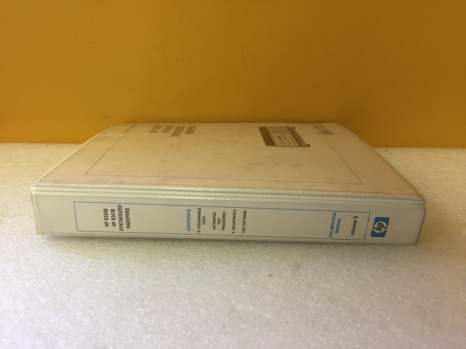 HP / Agilent 8340B / 8341B Synthesized Sweepers Calibration Manual ...